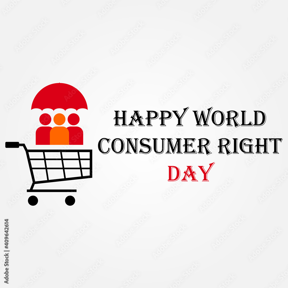 World Consumer Rights Day March 15, Background, Symbol of Consumer ...