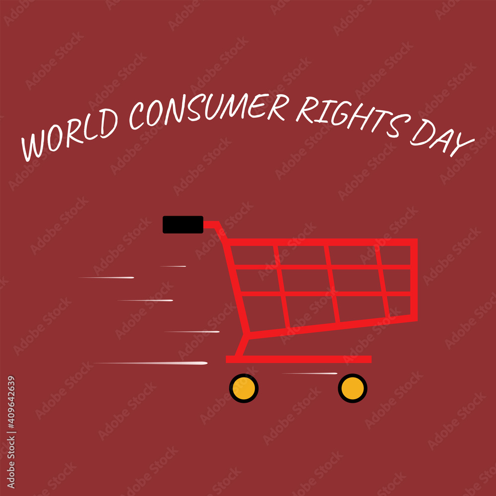 World Consumer Rights Day March 15, Background, Symbol of Consumer ...