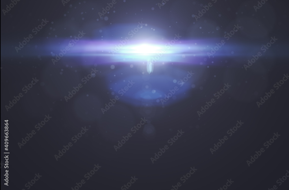 lens flares for photography and anamorphic lens flare Stock Photo ...