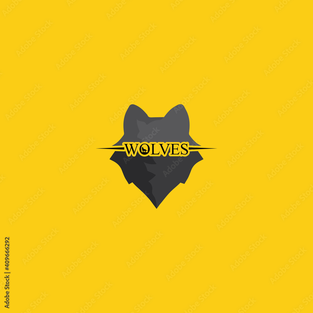 wolves logo, fox, wolf head, animal vetor and logo design wild roar dog ...