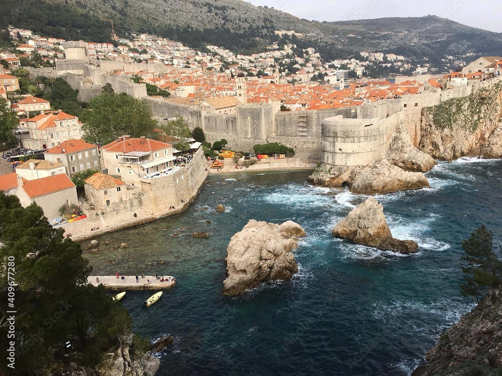 Fort Lovrijenac is a stunning and imposing cliff-top fort located just ...