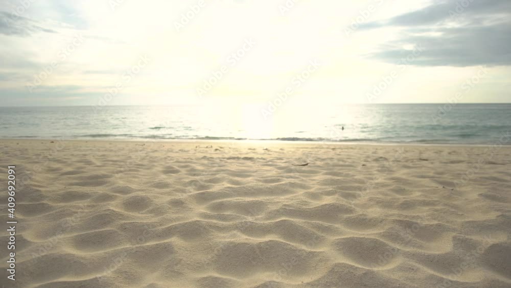 Beach Sand Texture. Scene of Beautiful beach sand texture in summer sun ...