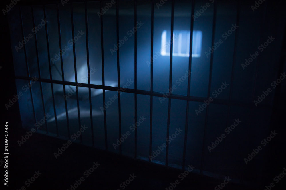 Grunge Jail Background