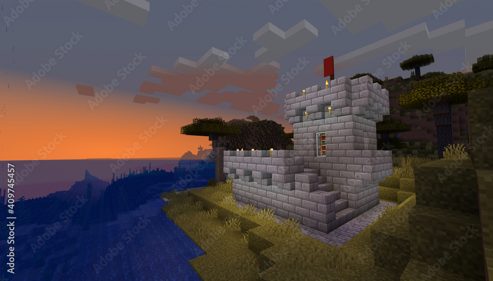 Minecraft Game – January 31 2021: Sample of Simply Stone Medieval ...