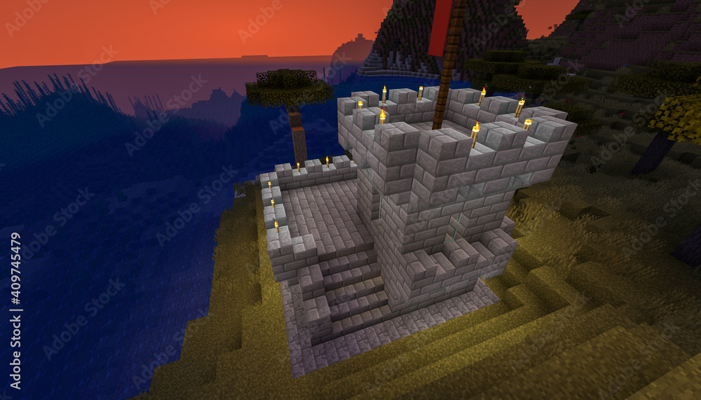 Minecraft Game – January 31 2021: Sample of Simply Stone Medieval ...