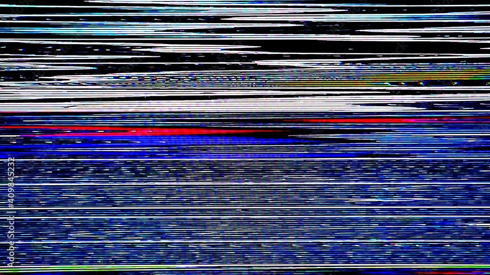 TV Static Noise Glitch Effect – Original Photo from a vintage ...