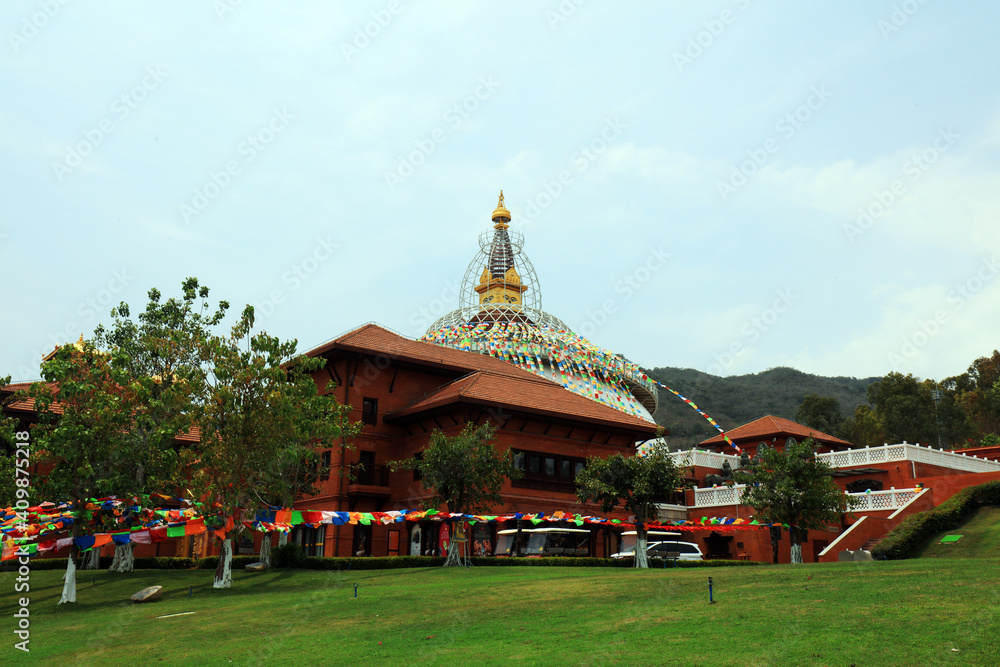 Religious architectural landscape in a religious and cultural tourism ...
