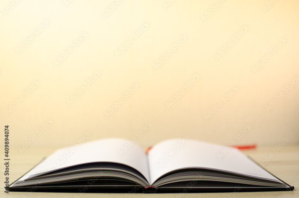 Lovely open book pages, study notes, love letter diary for hobbies ...