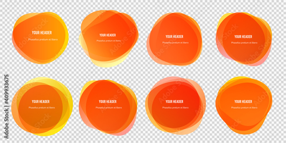 Abstract blur shapes color gradient iridescent colors effect soft ...