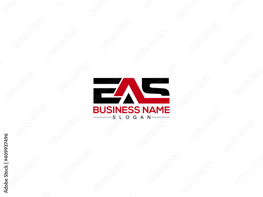 EAS Letter and templates design For Your Business Stock Vector | Adobe ...