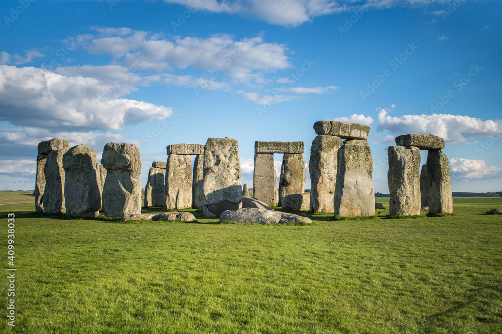 Prehistoric megalithic monument Stonehenge Stock Photo | Adobe Stock