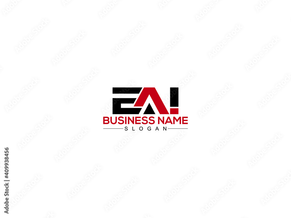 EAI Letter and templates design For Your Business Stock Vector | Adobe ...