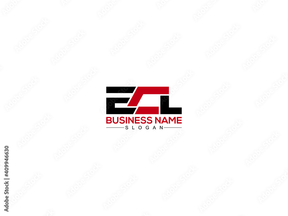 ECL Logo And Illustrations Design For Business Stock-Vektorgrafik ...