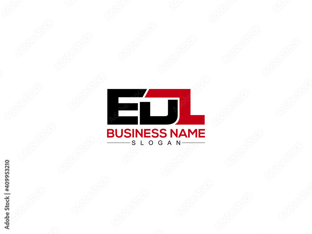 EDL Logo And Illustrations Design For Business Stock Vector | Adobe Stock