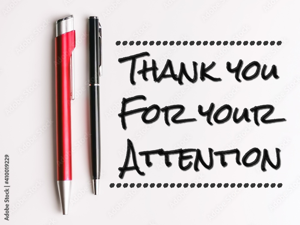 Business concept. Selective focus pens isolated on white background ...