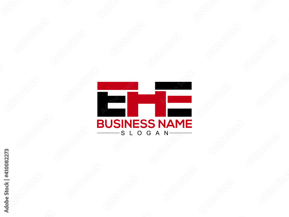 EHE Letter and templates design For Your Business Stock Vector | Adobe ...