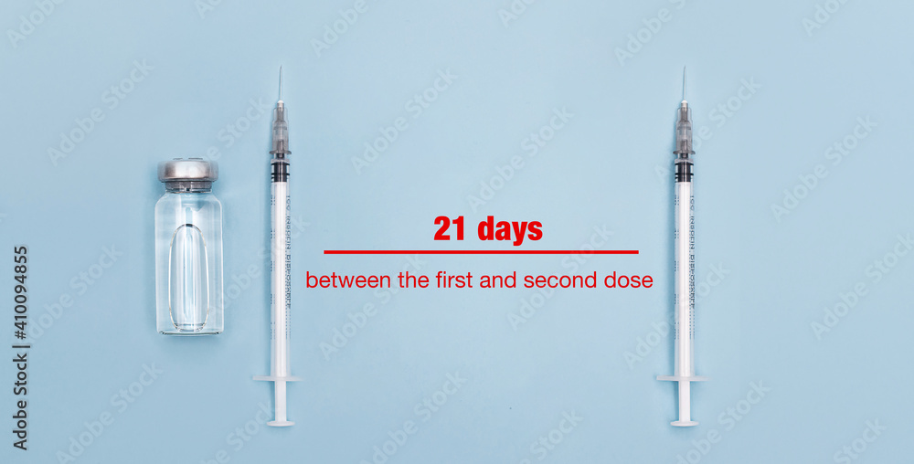 Corona second injection. How long between covid-19 vaccine doses. First ...