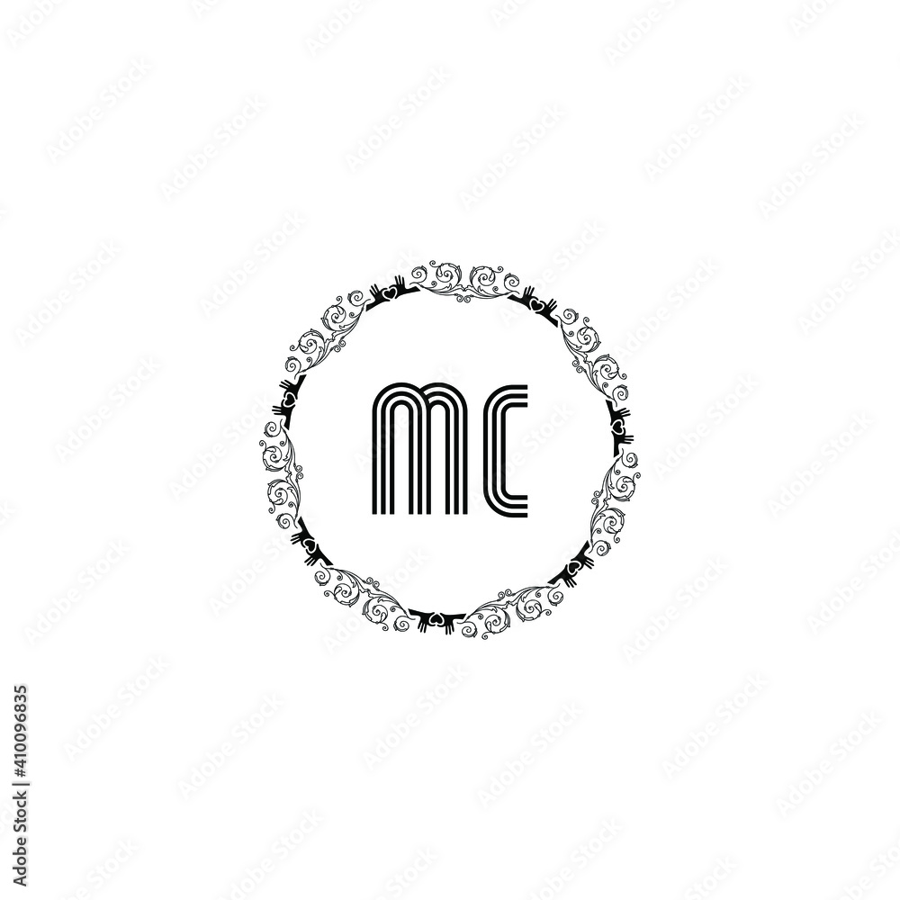 MC LOGO, MC ICON, MC VECTOR, MC LETTER, MC MINIMALIST, MC FLAT, MC ...
