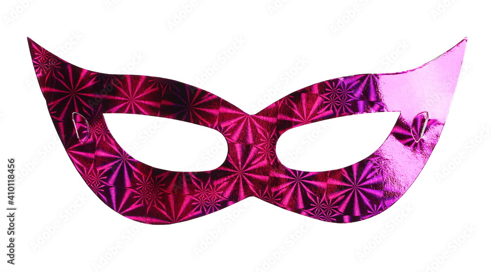 Pink masquerade ball glittering face mask, disguise for carnivals and ...