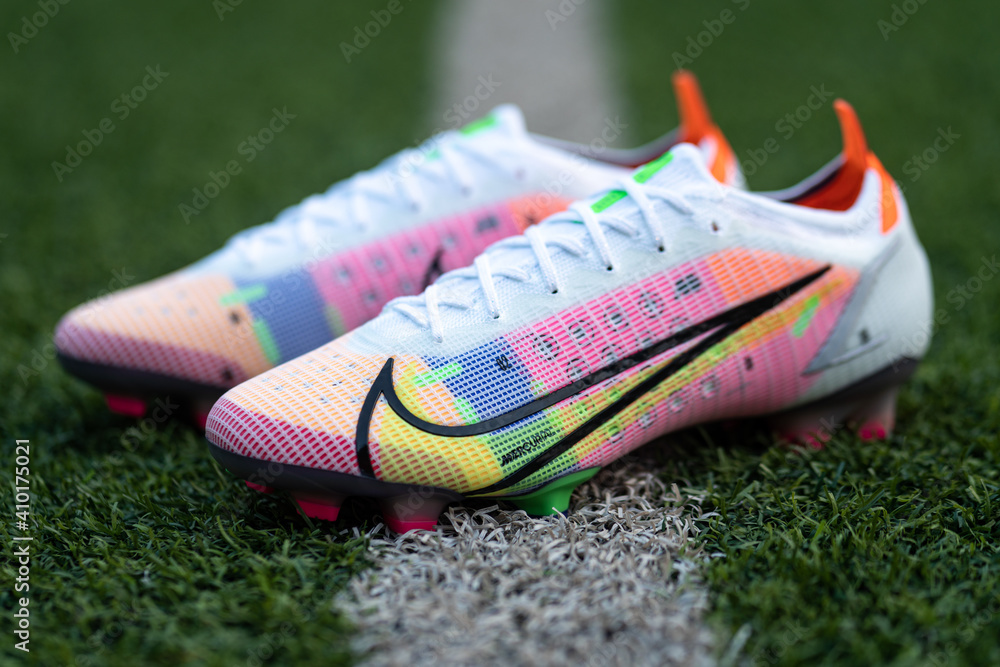 Bangkok, Thailand - February 2021 : Nike football lauch the new ...