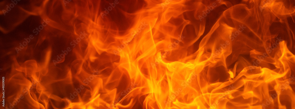 Fire flame texture. Blaze flames background for banner. Burning concept ...