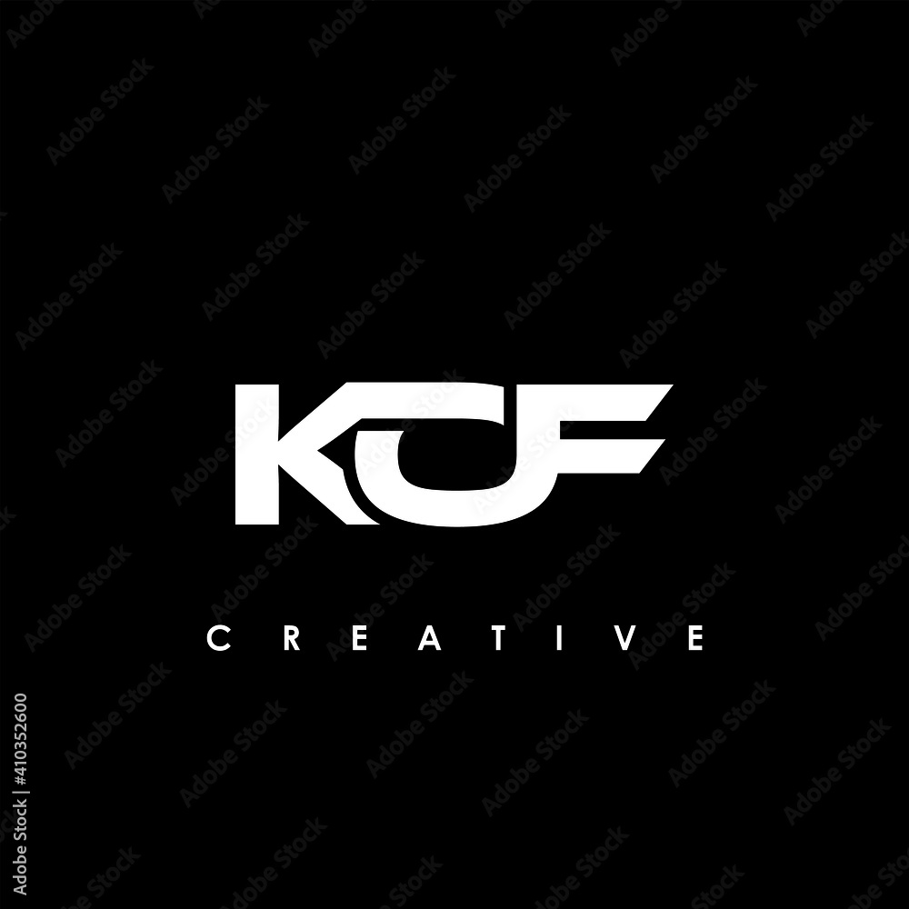 KOF Letter Initial Logo Design Template Vector Illustration Stock ...