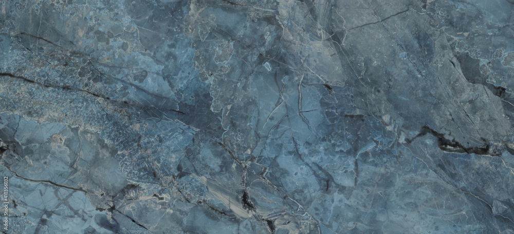 blue marble texture background, Italian marbel with a dynamic pattern, Surface rock gray stone ...