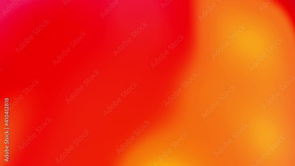 Abstract background animation. Mixing bright colors. Red, yellow, pink ...