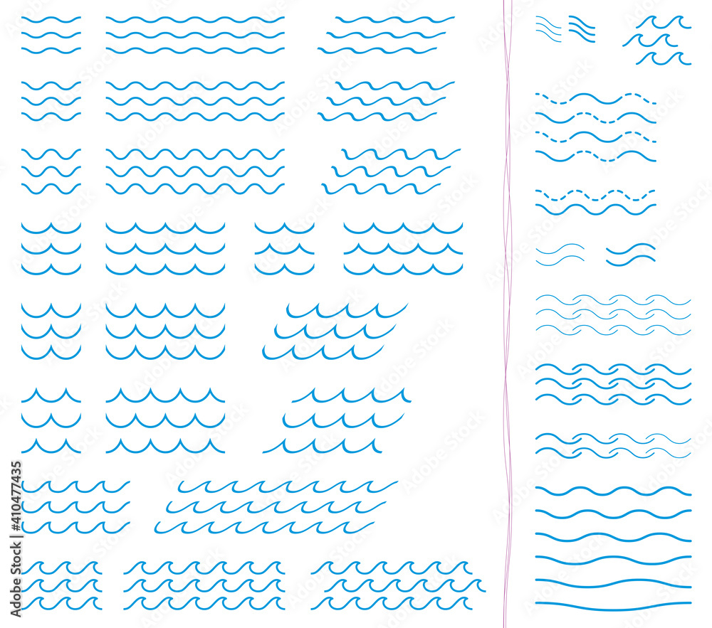 VAGUE D'EAU Stock Vector | Adobe Stock