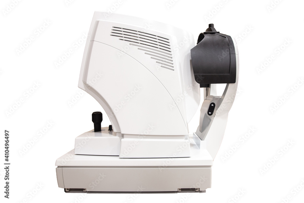 Angiography. Optical CT scan. Ophthalmology clinic equipment. Diagnosis ...