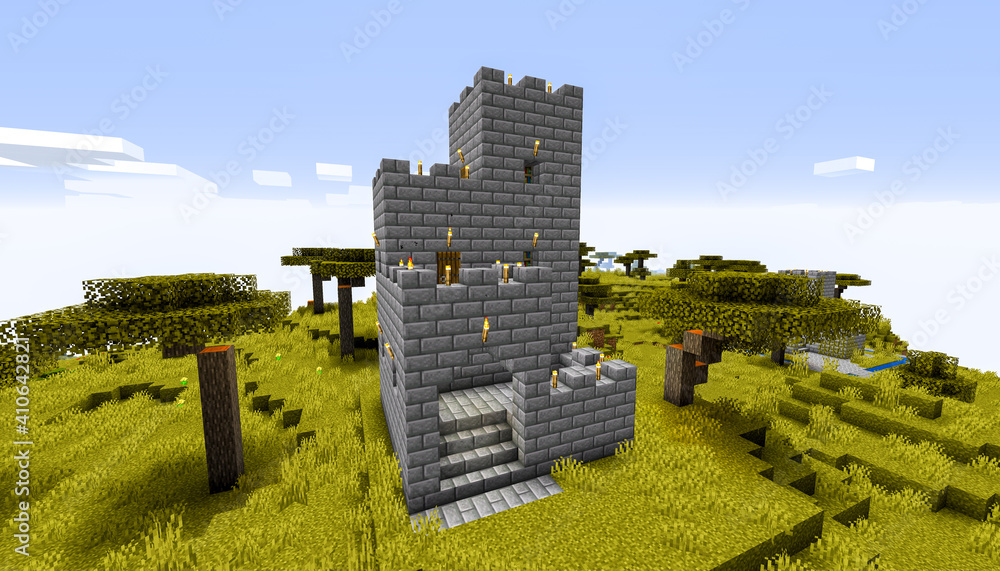 Minecraft Game – February 3 2021: Sample of Simply Stone Medieval ...
