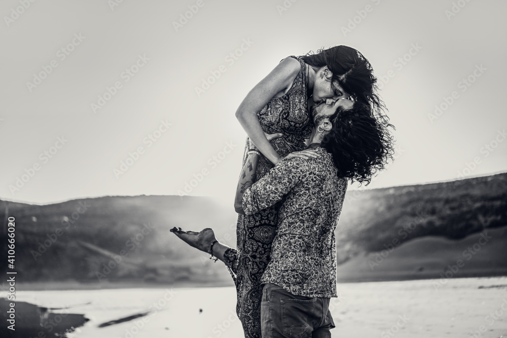 Real People Kissing