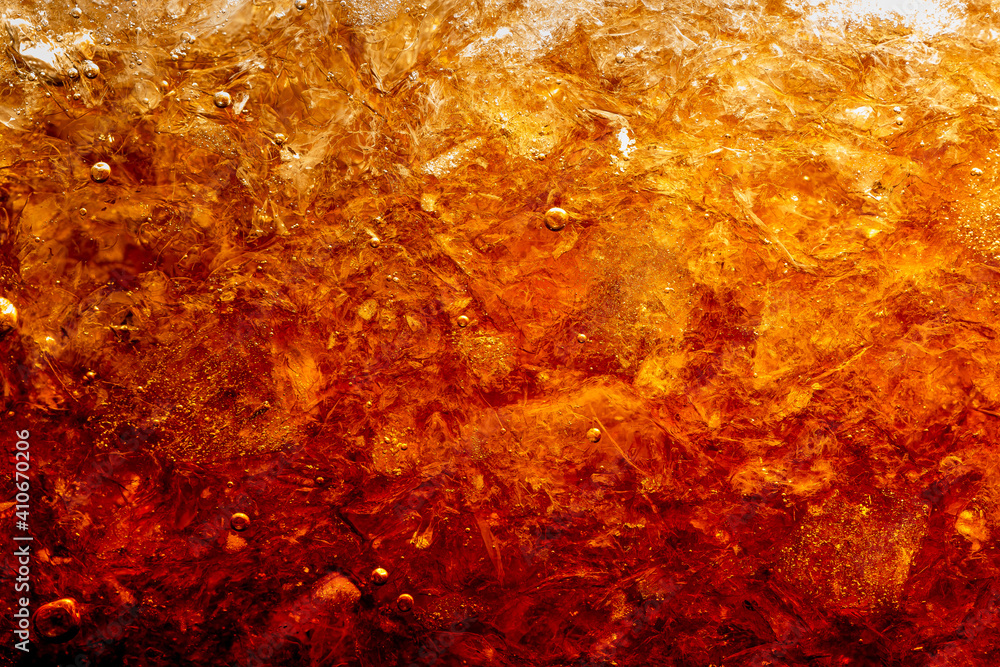 Cola with Ice. Food background ,Cola close-up ,design element. Beer ...