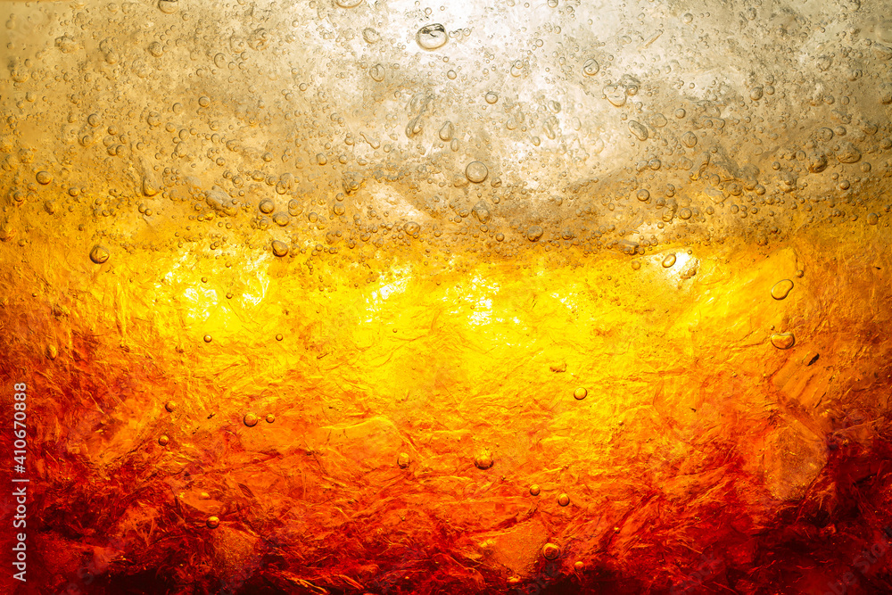 Cola with Ice. Food background ,Cola close-up ,design element. Beer ...