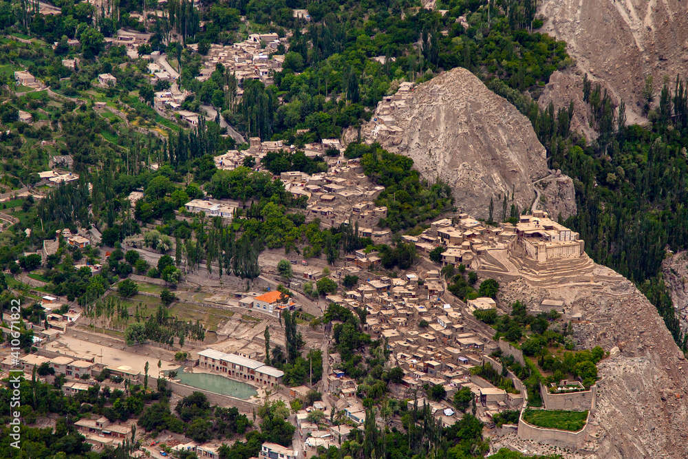 landscapes of beautiful valleys with mountians and green meadows of ...