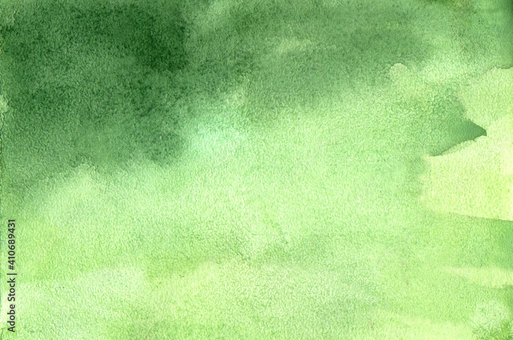 abstract green watercolor background texture Stock Illustration | Adobe ...