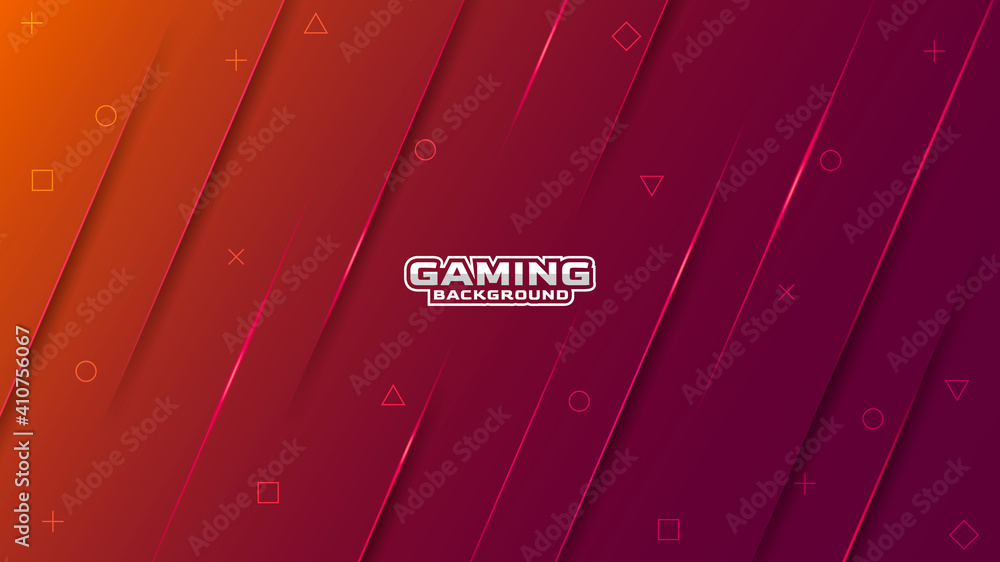 Abstract gaming background design with modern luxury ray style Stock ...
