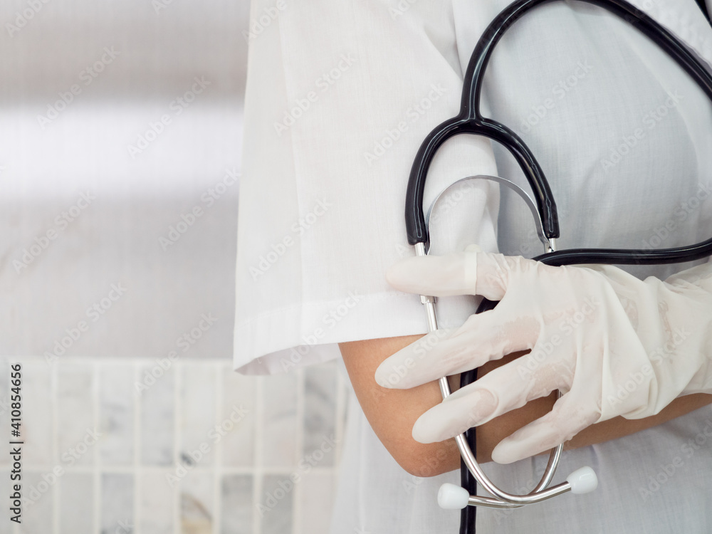 hospital clinic lab or laboratory doctor nurse scientist wear uniform ...