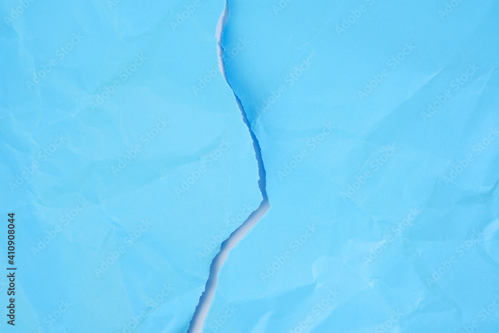blue torn crumpled paper texture Stock Photo | Adobe Stock