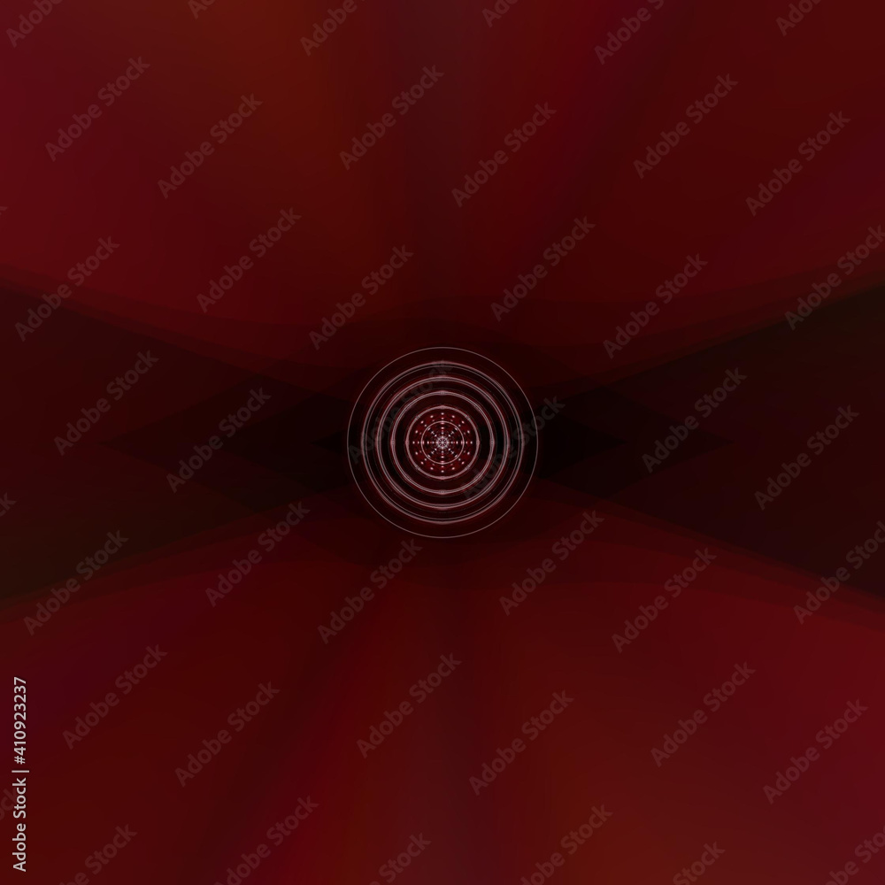 Beautiful illustration of an abstract red mandala lingam - Perfect for ...