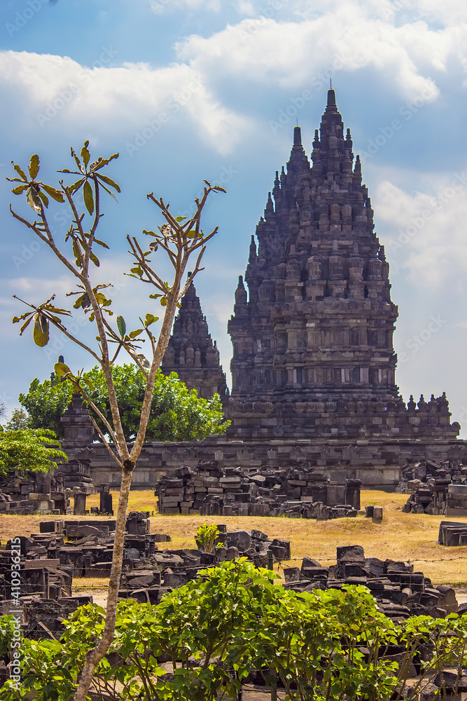 Prambanan is a Hindu temple dedicated to the Trimurti: the Creator ...