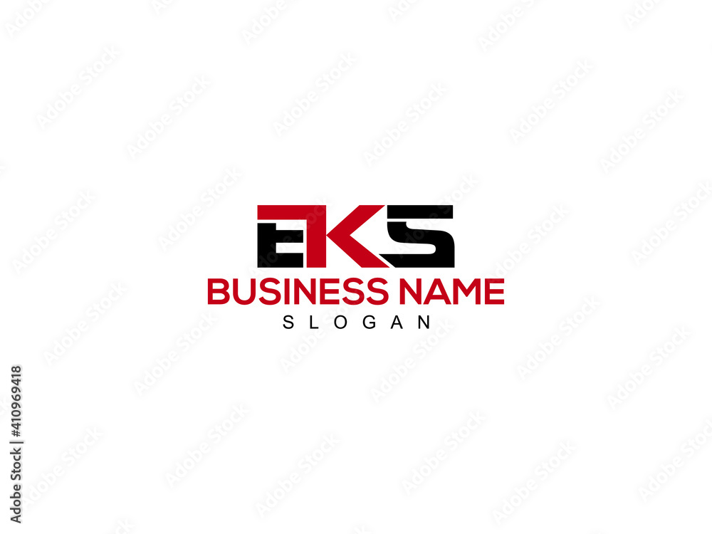 EKS Logo And Illustrations Design For Business Stock Vector | Adobe Stock