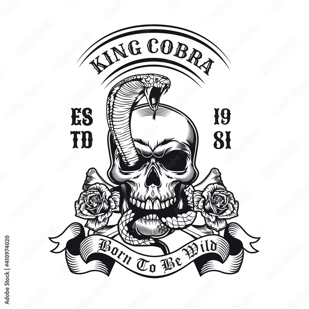 King Cobra Skull