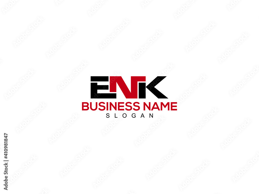 Vetor de ENK Letter and templates design For Your Business do Stock ...