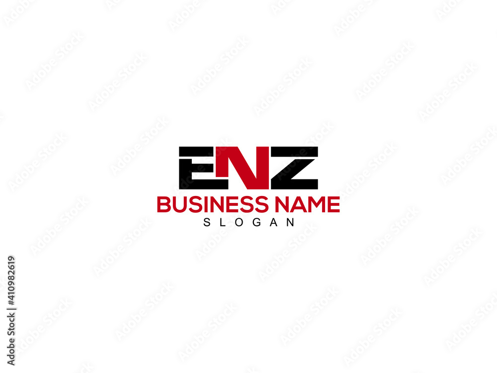 ENZ Letter and templates design For Your Business Stock Vector | Adobe ...