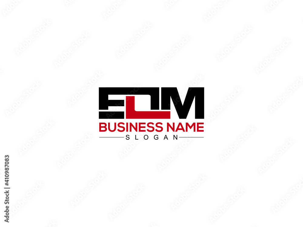EOM Logo And Illustrations Design For Business Stock Vector | Adobe Stock