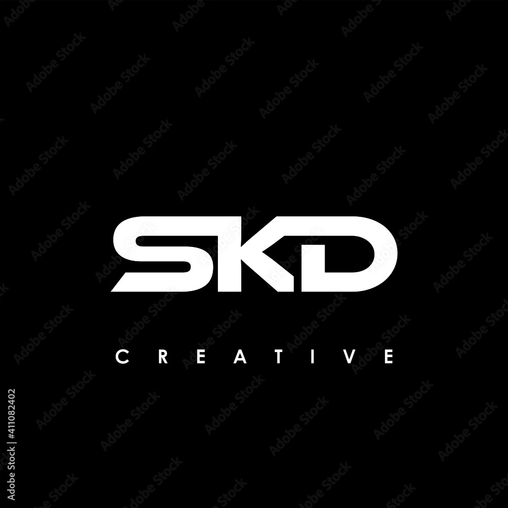 SKD Letter Initial Logo Design Template Vector Illustration Stock ...
