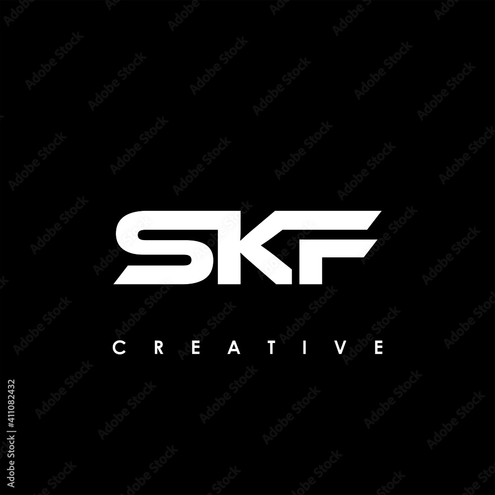 SKF Letter Initial Logo Design Template Vector Illustration Stock ...