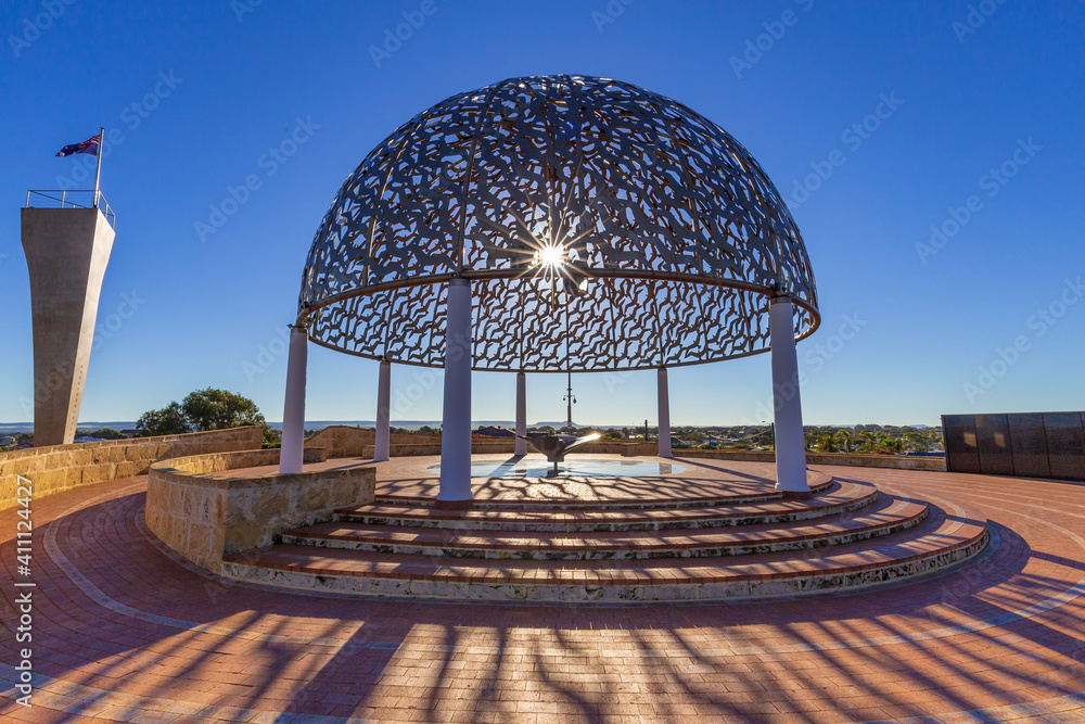 Geraldton, Australia - 8 Sep 2018: The HMAS Sydney Memorial at ...