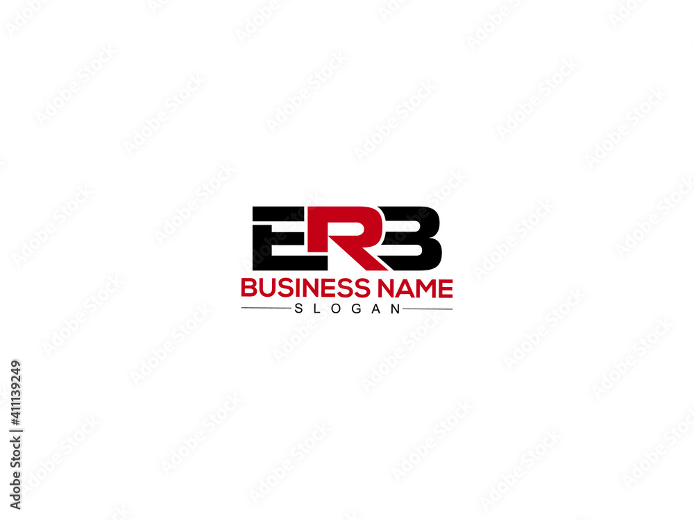 ERB Logo vector And Illustrations For Business Stock Vector | Adobe Stock